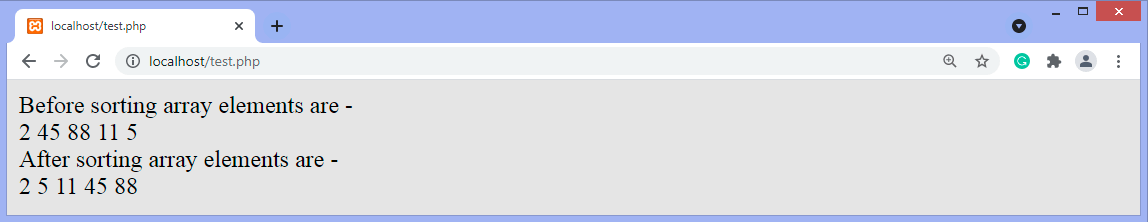 Bubble sort Algorithm - Tpoint Tech